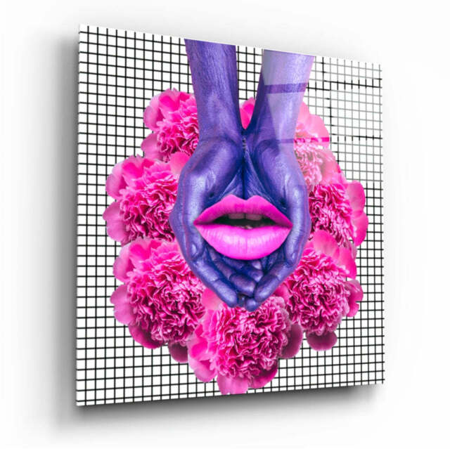 Abstract Complex Glass Wall Art - - That Home Shop by That Home Shop ...