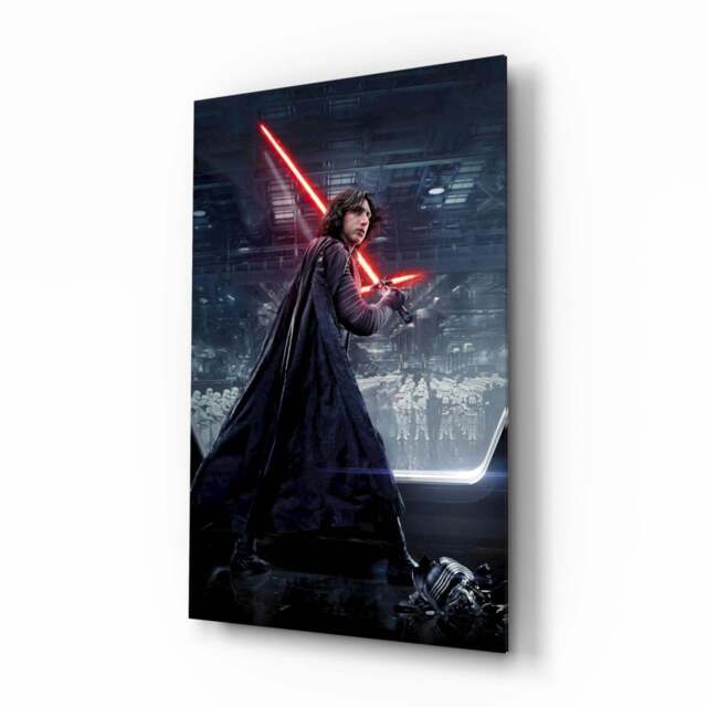 Kylo Ren Glass Wall Art - - That Home Shop by That Home Shop | ufurnish.com