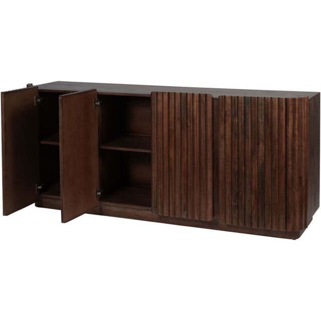 Monterey Four Door Wooden Buffet Sideboard - Brown - That Home Shop by ...
