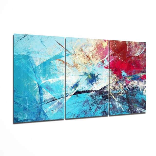 Blue Glass Art Mega Glass Wall Art - - That Home Shop by That Home Shop ...