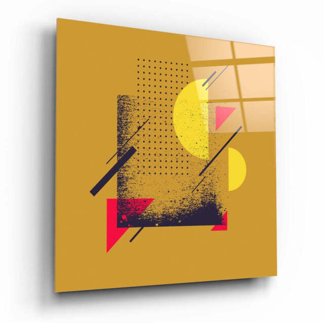 Moon Section Glass Wall Art - - That Home Shop by That Home Shop ...