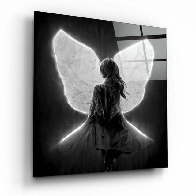 Me Flying Glass Wall Art -- Designer Collection - - That Home Shop by ...