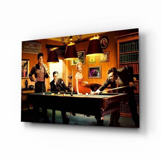 Marilyn Elvis Humphrey - Pool V2 Glass Wall Art - - That Home Shop by ...