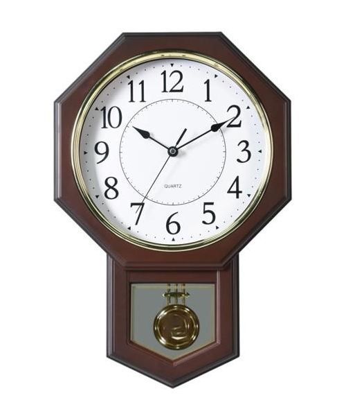 PW302 AMPLUS HEXAGON PENDULUM WALL CLOCK - - That Home Shop by That ...