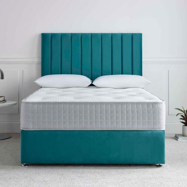 Gem Collection Quartz Comfort Divan Bed Set by The Bed Supermarket ...