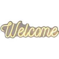 Welcome LED Neon Sign by The Range | ufurnish.com