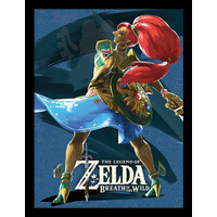 The Legend of Zelda Breath Of The Wild (Urbosa) Framed Print by The ...