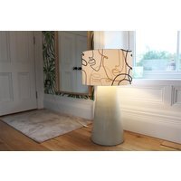 Continuous Line Drawing Of Faces Designer Lamp Ceiling Stylish Shade ...