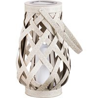 Solar Rattan Effect Lantern Light by The Range | ufurnish.com