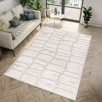 Bailey Pebble Rug - Neutral / 160cm by The Range | ufurnish.com
