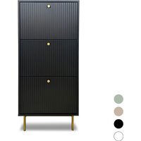 Devon Shoe Cabinet Shoe Storage - Grey by The Range | ufurnish.com