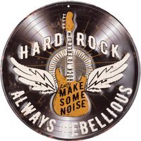 Record Metal Embossed Sign by The Range | ufurnish.com