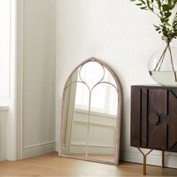 Distressed Vintage Gold Window Wall Mirror - Gold by The Range ...
