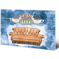 Friends (Central Perk Sofa) Wooden Wall Art by The Range | ufurnish.com