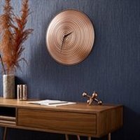 Whirl Clock Bronze - Copper by The Range | ufurnish.com