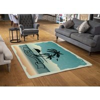 Hello Summer Rug - Blue / 150cm by The Range | ufurnish.com