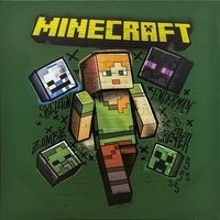 Minecraft Mascot Canvas - Multicolour by The Range | ufurnish.com