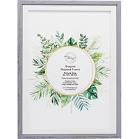 Greyson Stepped Frame - Grey / A4 by The Range | ufurnish.com