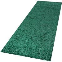 Abaseen Runner Shaggy Rug Rectangular Soft Touch Thick Pile - Emeralad ...