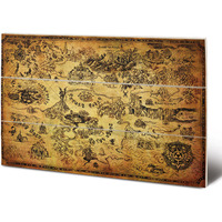 The Legend Of Zelda (Map) Wall Art by The Range | ufurnish.com