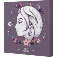 Modern Magic Witchcraft Gallery Canvas - Purple / 101cm by The Range ...