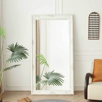 Sophia Lean to Mirror - White by The Range | ufurnish.com