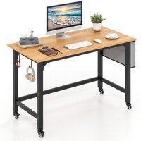 120cm Home Mobile Office Desk - Natural by The Range | ufurnish.com