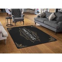 Art Deco Old Fashioned Prestige Rug - Black / 150cm by The Range ...