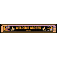 Star Trek (Welcome Aboard) Wooden Sign by The Range | ufurnish.com