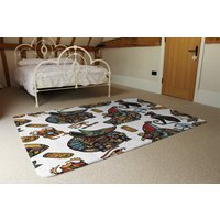 Queen Cleopatra. History Background Designer Rug - White / 230cm by The ...