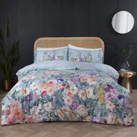 Enchanted Floral Duvet Cover Set - Multi-Coloured / King by The Range ...