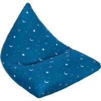 Indoor Kids Pyramid Shaped Printed Bean Bag - Moonlight by The Range ...