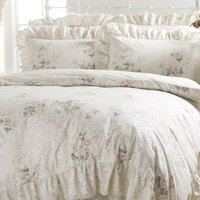 Vantona Country Charlotte Duvet Cover Set - Peach - Peach / Single by The Range | ufurnish.com