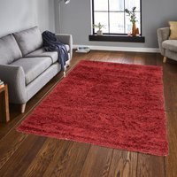 Shaggy Rug Super Soft - Maroon / 170cm by The Range | ufurnish.com