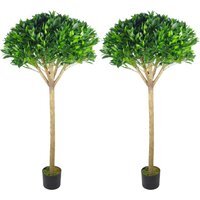 Premium Artificial Bay Trees - Green by The Range | ufurnish.com