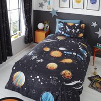 Solar System Kids Bedding Duvet Cover Set - Blue / Double by The Range ...