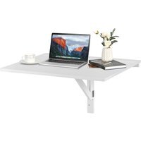 Wall Mounted Table Hanging Table - White by The Range | ufurnish.com