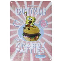 SpongeBob SquarePants Krusty Krab Tin Sign - Multi by The Range ...