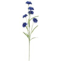 Artificial Silk Cornflower Spray 63cm - Blue by The Range | ufurnish.com