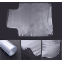 HOMCOM Office Carpet Protector Chair Mat - White by The Range ...