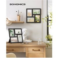 SONGMICS 4-Photo Collage Photo Frames - Black by The Range | ufurnish.com