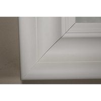 Tomblin Accent Mirror in Matte White - White / 152cm by The Range ...