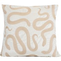 Embroidered Snakes Cushion - Gold by The Range | ufurnish.com