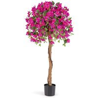 4.3FT Fake Azalea Tree - Red by The Range | ufurnish.com