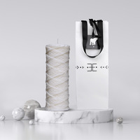 Pillar String Candle - White by The Range | ufurnish.com