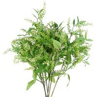 Pack of 6 x Artificial Green Foliage Spray - Foliage Spray by The Range ...