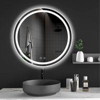 Anti-fog Large Circle Makeup Mirror - White / 50cm by The Range ...