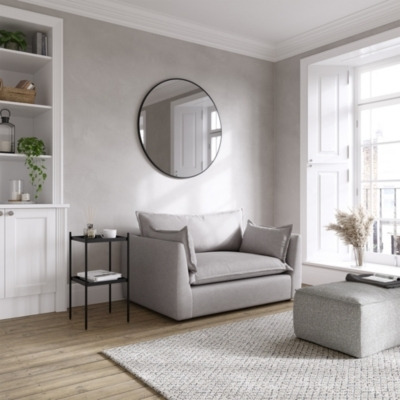 Southwold Cotton Love Seat in Clay | crafted in the UK by The White ...