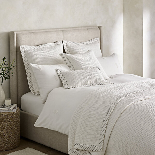 The White Company Arlo Quilt by The White Company | ufurnish.com