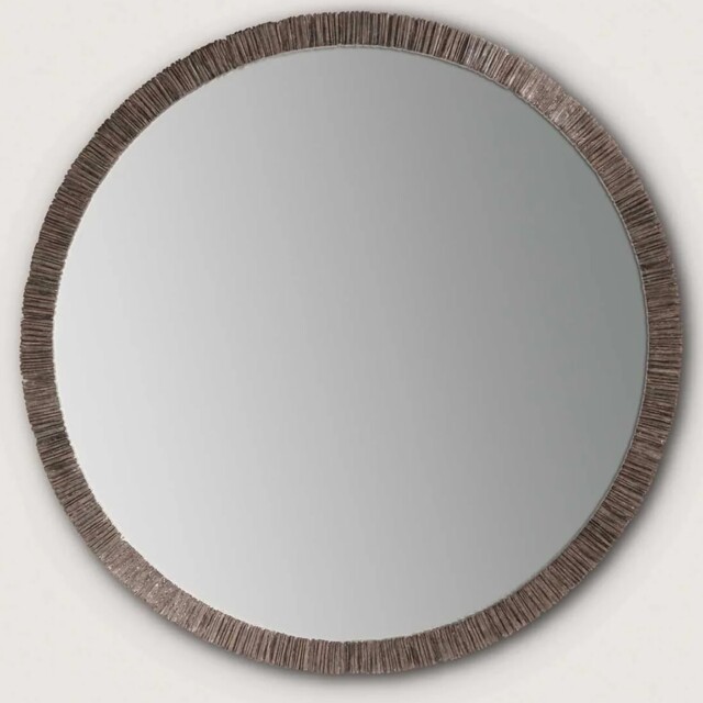 Porta Romana I Trevose Mirror - Burnt Silver by Tobias Oliver ...